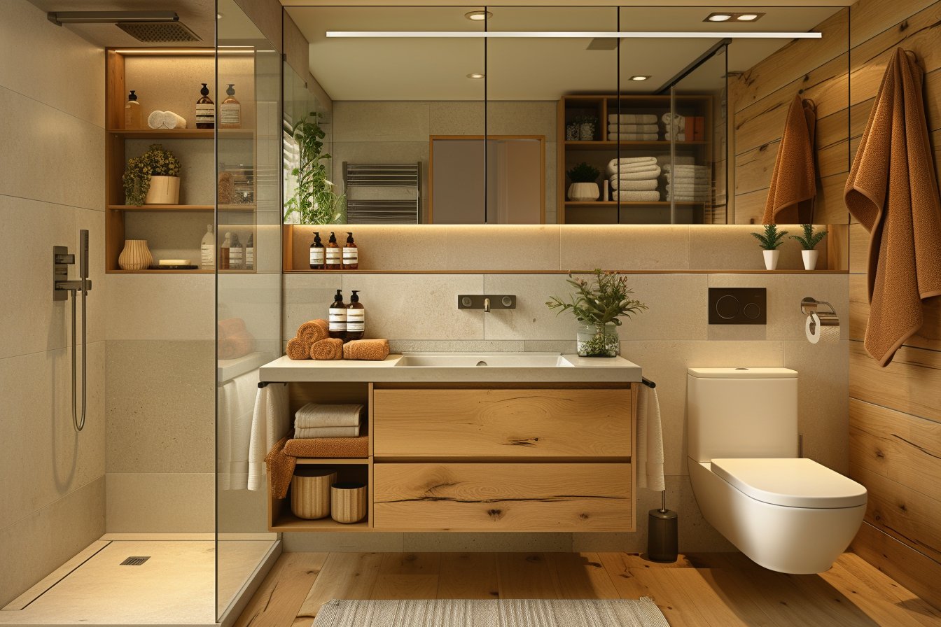 Optimiser l'espace dans une salle de bain de 3m2 : Conseils et Astuces ...